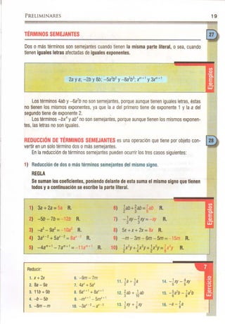 Algebra de baldor nueva versión | PDF