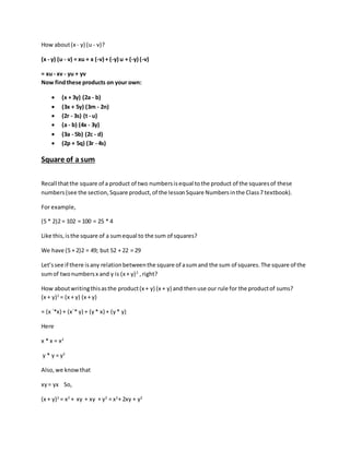 Algebra digital textbook gopika | DOCX