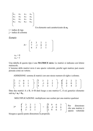 Algebra E Matematica Generale | DOC | Physics | Science