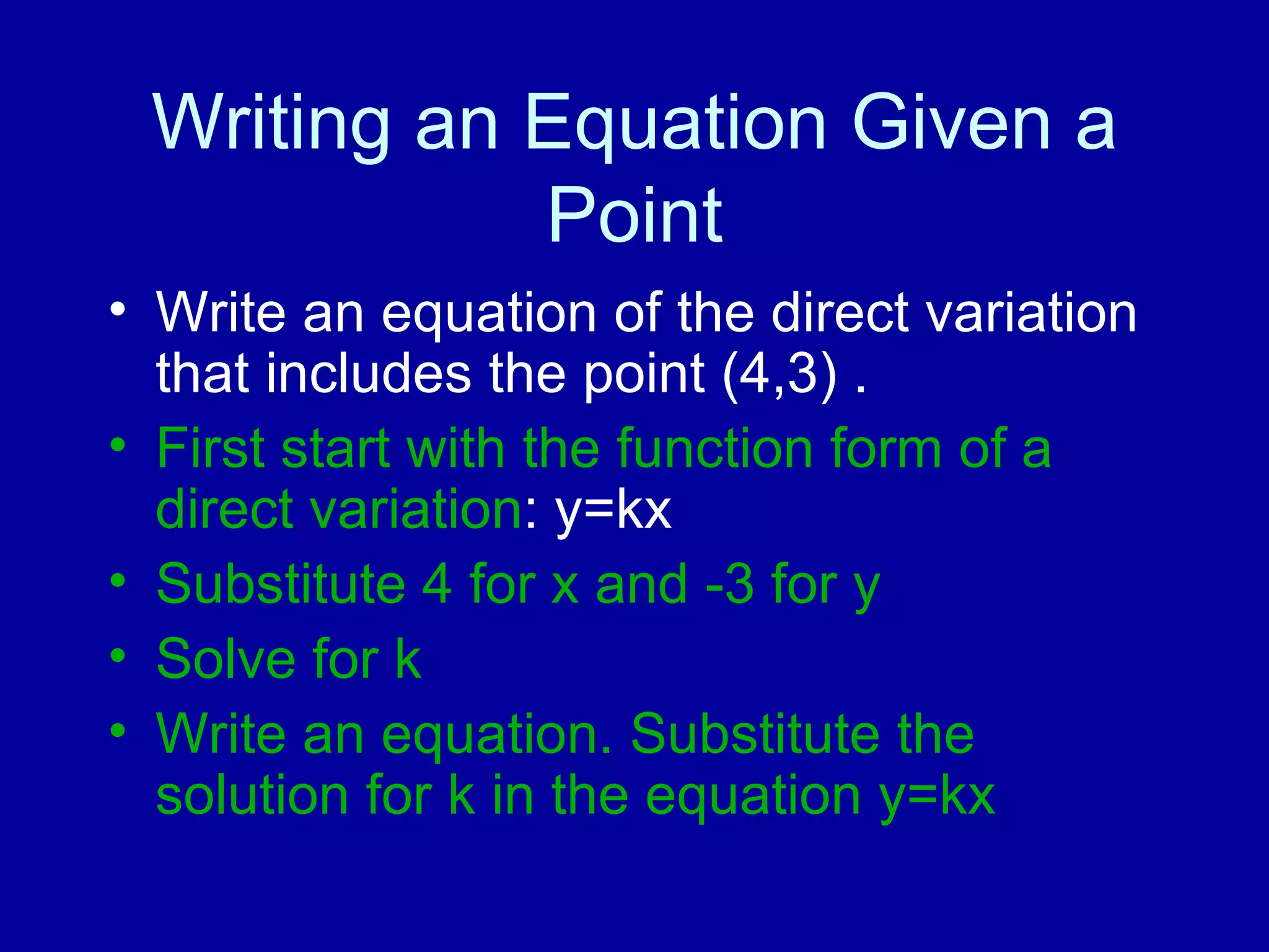Algebra graphs and functions 4 4 4-5 | PPT
