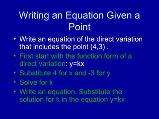 Algebra graphs and functions 4 4 4-5 | PPT
