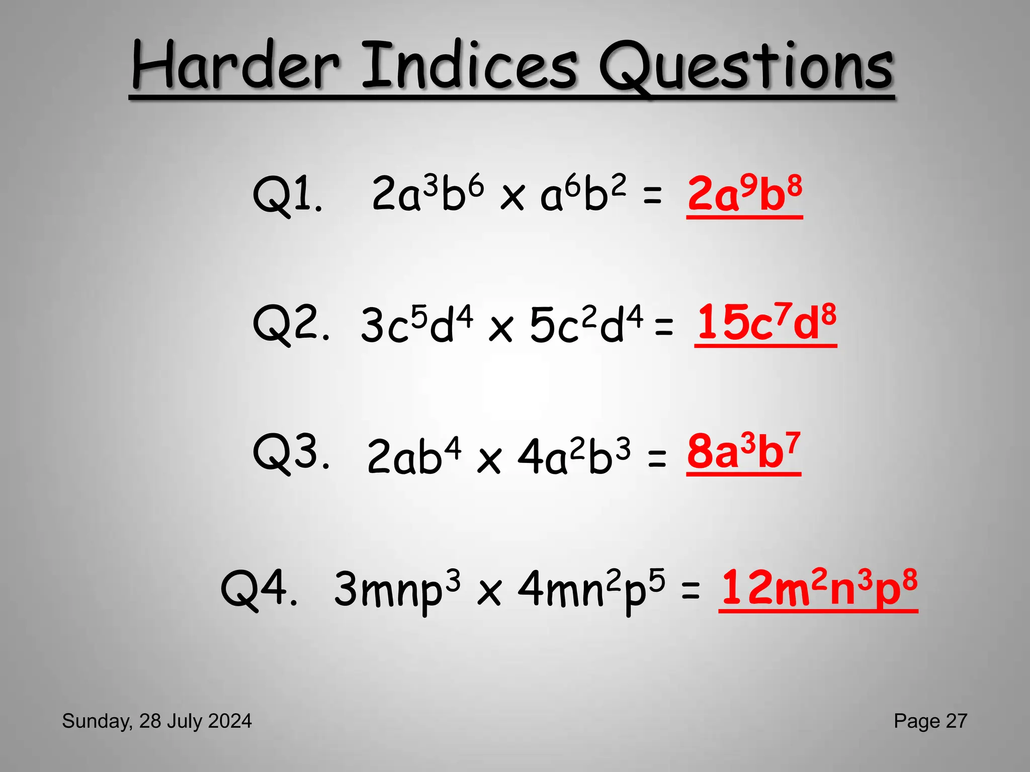 Introduction to Algebra for primary school | PPT