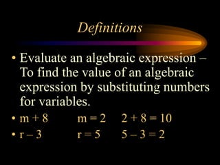 Algebra I.ppt