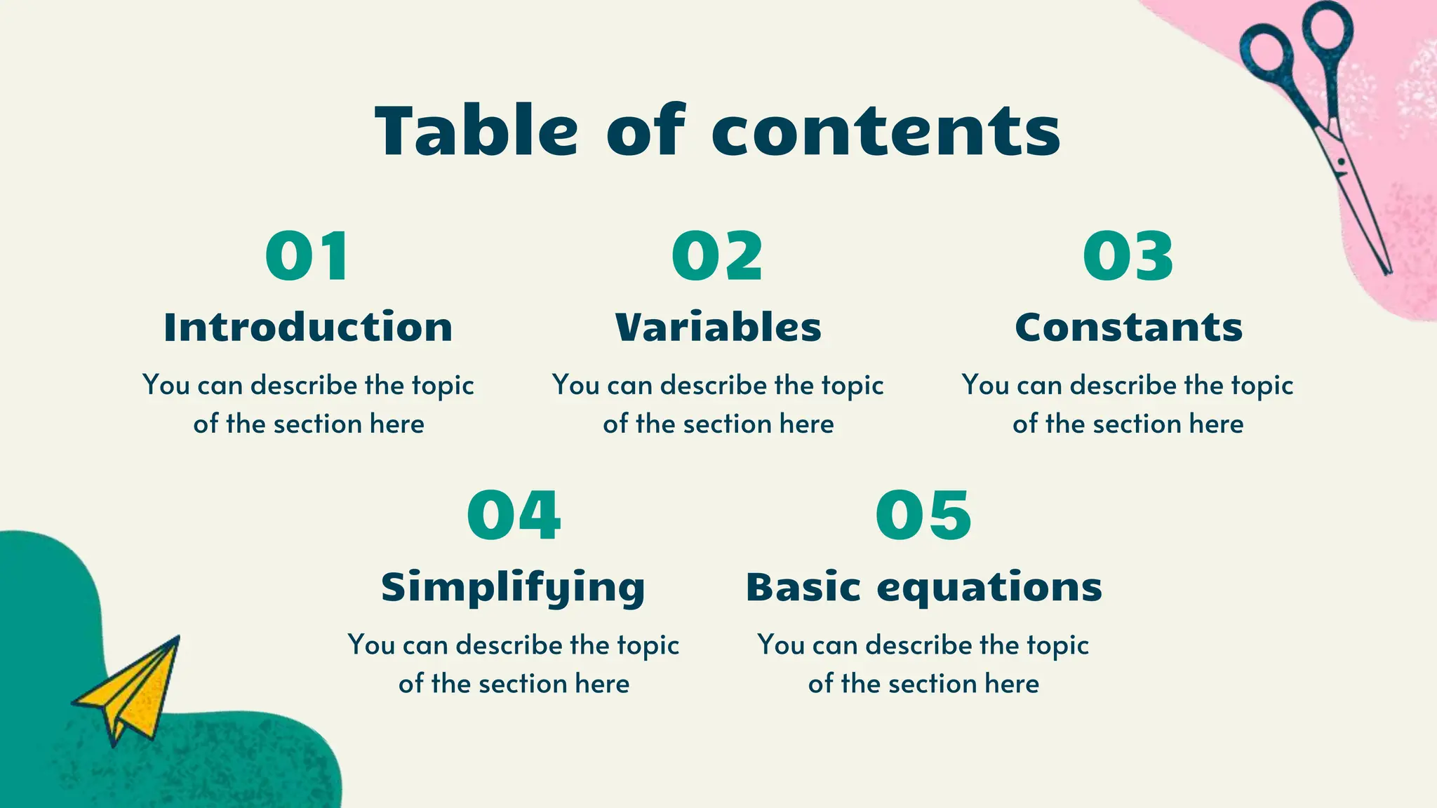 Algebra I - Mathematics - 9th Grade by Slidesgo.pptx