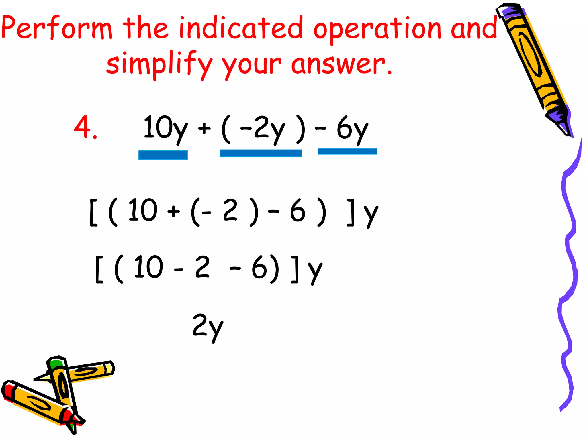 Adding and Subtracting Polynomials | PDF