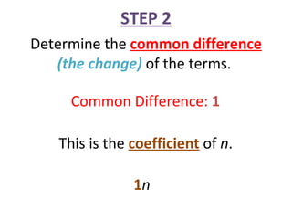 Algebraic Sequences | PPT | Science