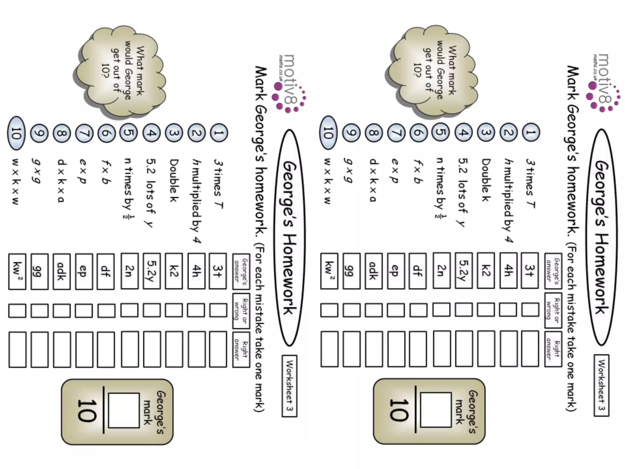Algebraic conventions | PPTX