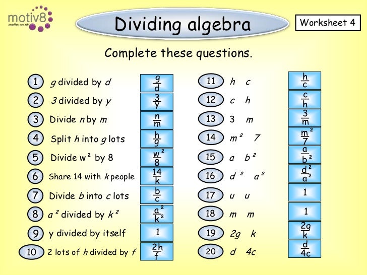 Algebraic conventions