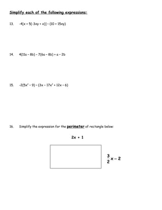 Algebra i ccp quarter 1 benchmark review | DOC