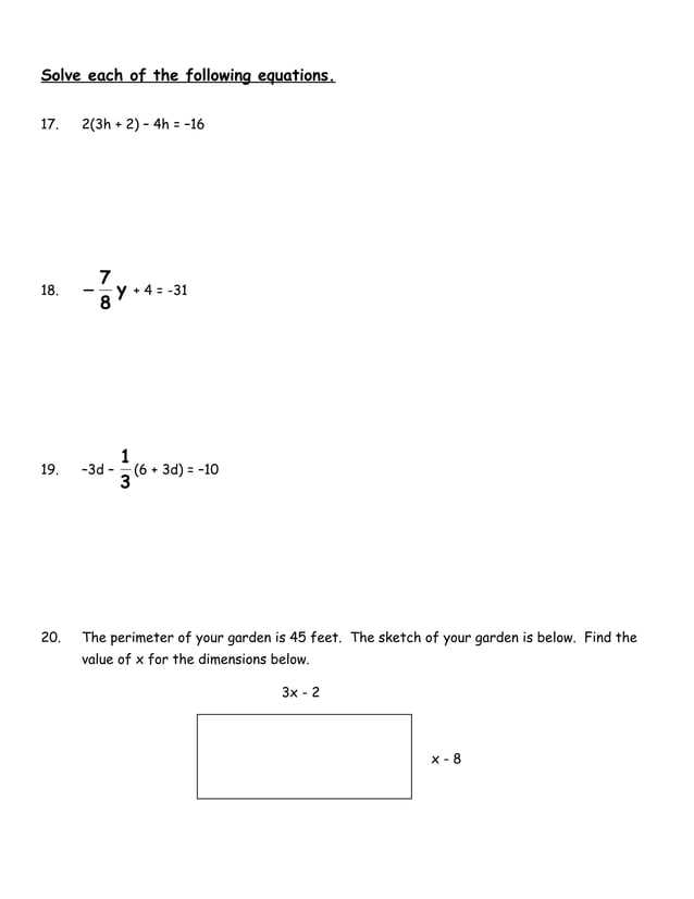 Algebra i ccp quarter 1 benchmark review | DOC | Physics | Science