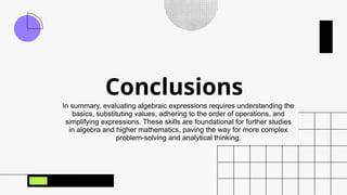Algebraic Evaluation (1).pptxpgrf,fkldfmjn | PPTX