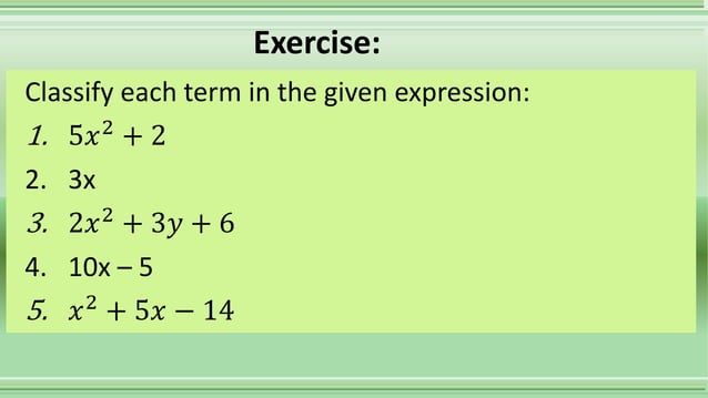 Introduction to Algebraic expression.pptx
