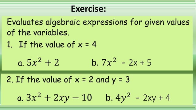 Introduction to Algebraic expression.pptx