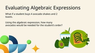 Algebraic Expression Grade 8 Instructions.pptx