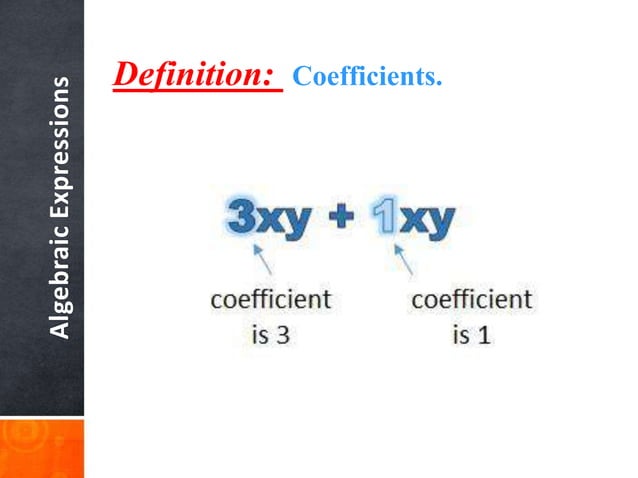 Algebraic Expression and Expansion.pptx | Physics | Science