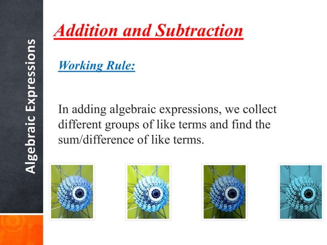 Algebraic Expression and Expansion.pptx | Physics | Science