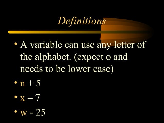 Algebraic expressions | PPT | Physics | Science