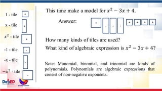 MATHEMATICS 8 QUARTER 1Algebraic Expressions.pptx
