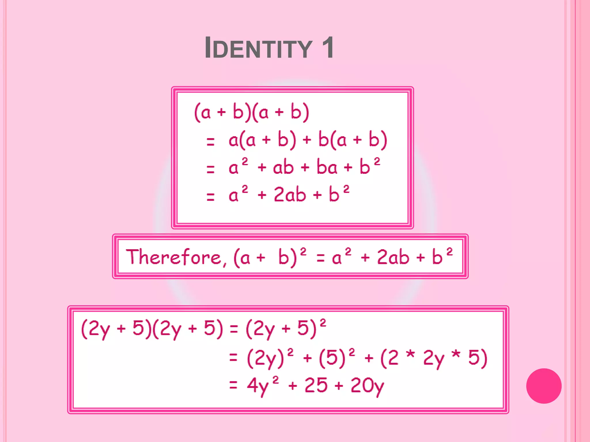 Algebraic expressions and identities | PPTX