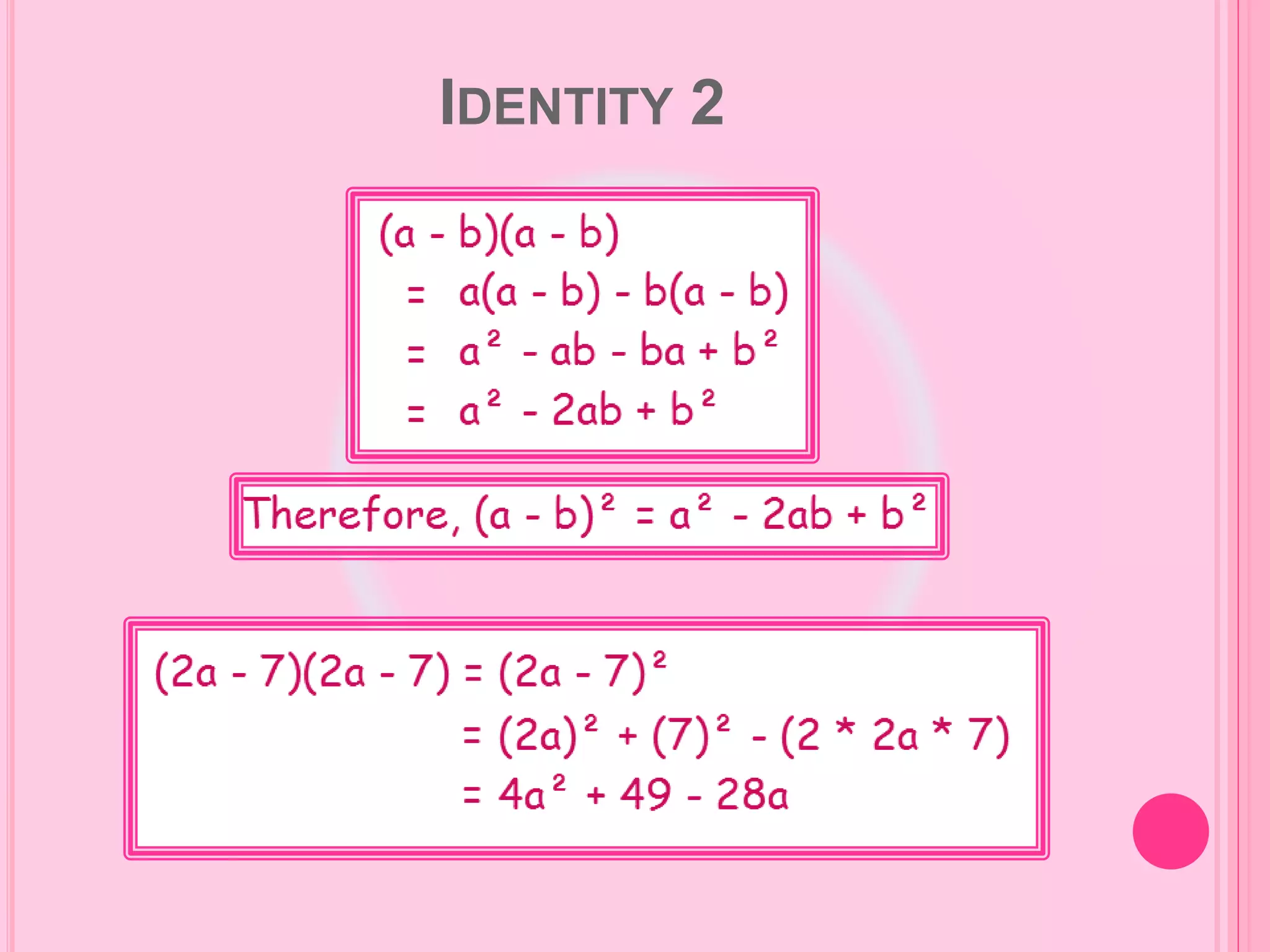 Algebraic expressions and identities | PPTX