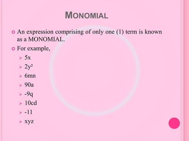 Algebraic expressions and identities | PPTX | Technology & Computing