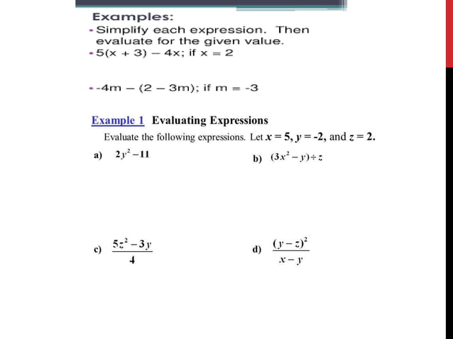 ALGEBRAIC EXPRESSIONS AND IDENTITIES.pptx | Physics | Science