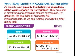 ALGEBRAIC EXPRESSIONS AND IDENTITIES.pptx