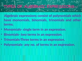ALGEBRAIC EXPRESSIONS AND IDENTITIES.pptx