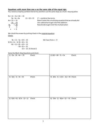 Algebraic expressions lecturenotes_01 | PDF