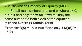 Algebraic Formulas.pptxsolving addition property of equality and ...