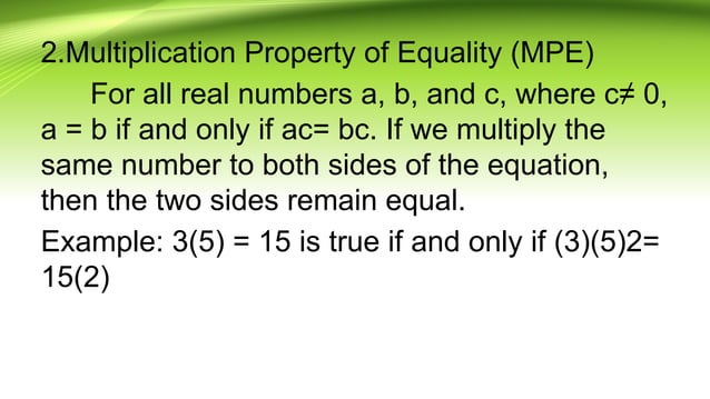 Algebraic Formulas.pptxsolving addition property of equality and ...
