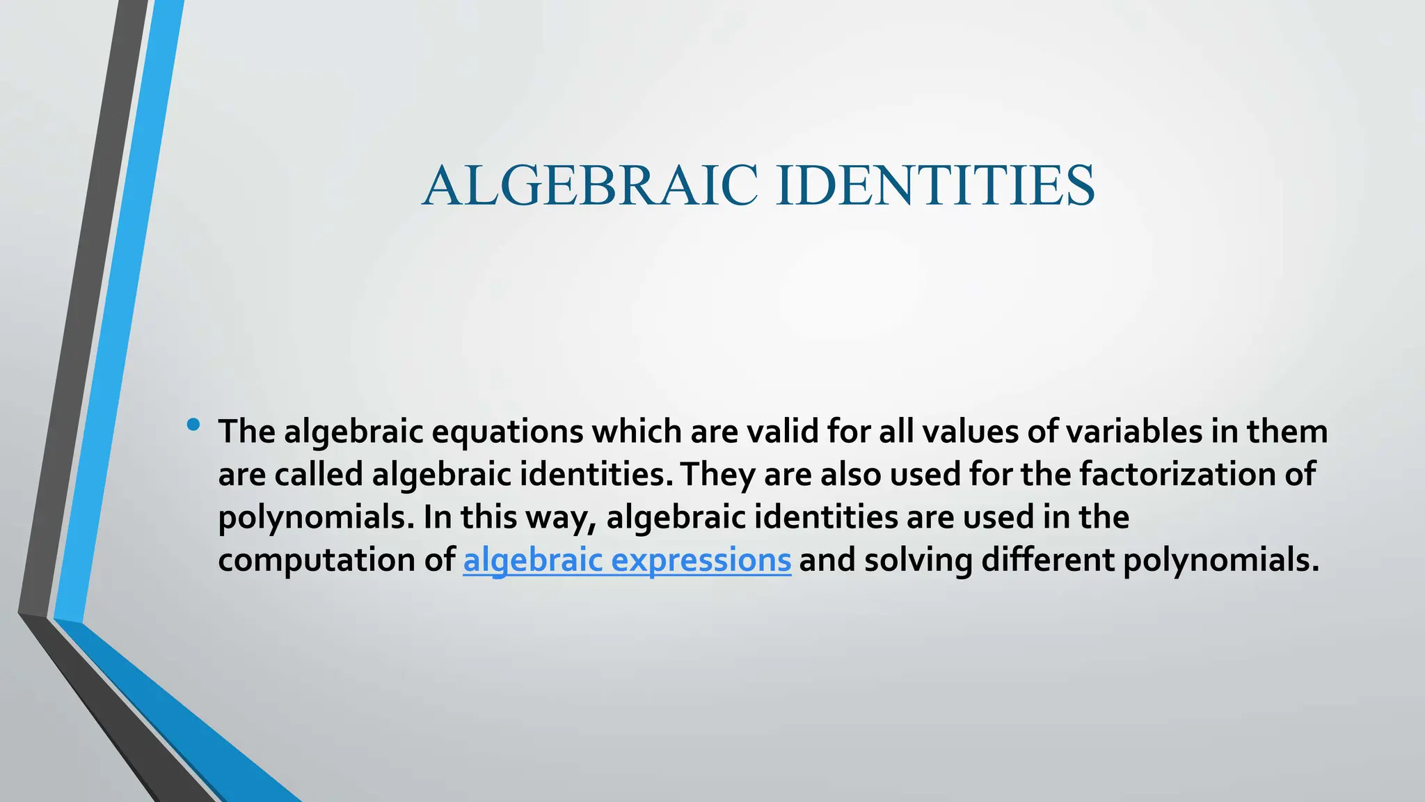 mathematical Algebraic Identities group 5.pptx
