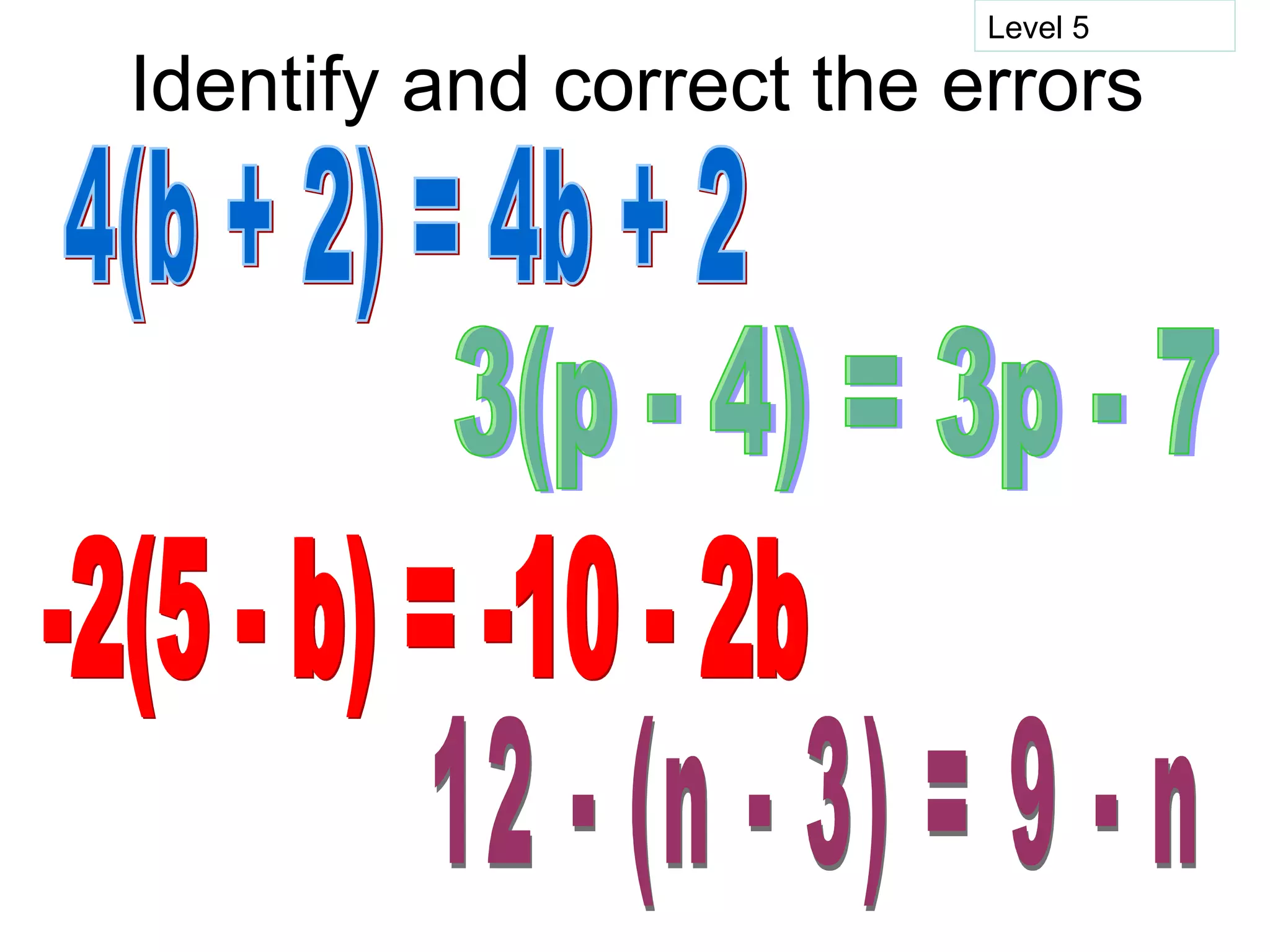 Algebraic manipulation app | PPT