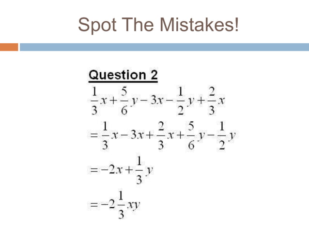 Algebraic Manipulation Lesson | PPTX