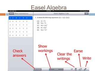 Algebraic Manipulation Lesson | PPTX