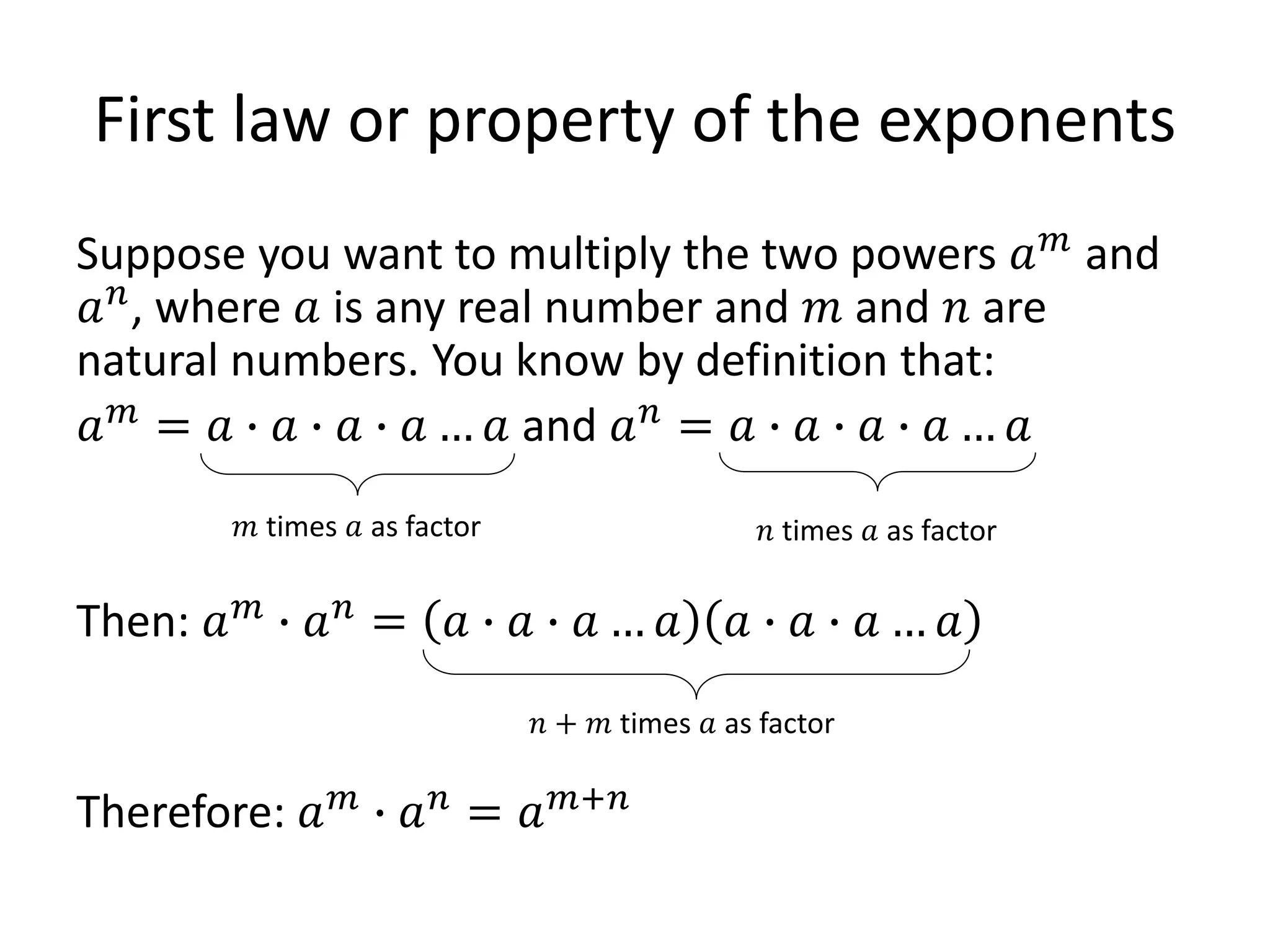 Algebraic multiplication | PPTX
