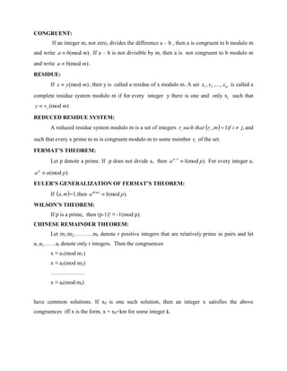 Algebraic Number Theory | PDF