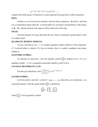 Algebraic Number Theory | PDF
