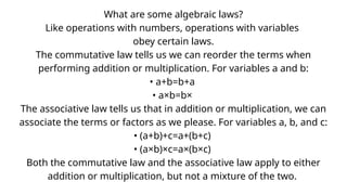 Study Lesson on Algebraic Properties.pptx