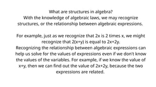 Study Lesson on Algebraic Properties.pptx