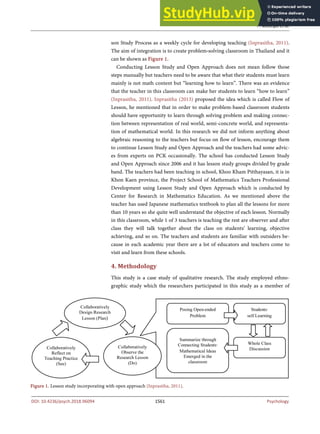 Algebraic Reasoning In Early Grade Promoting Through Lesson Study And ...