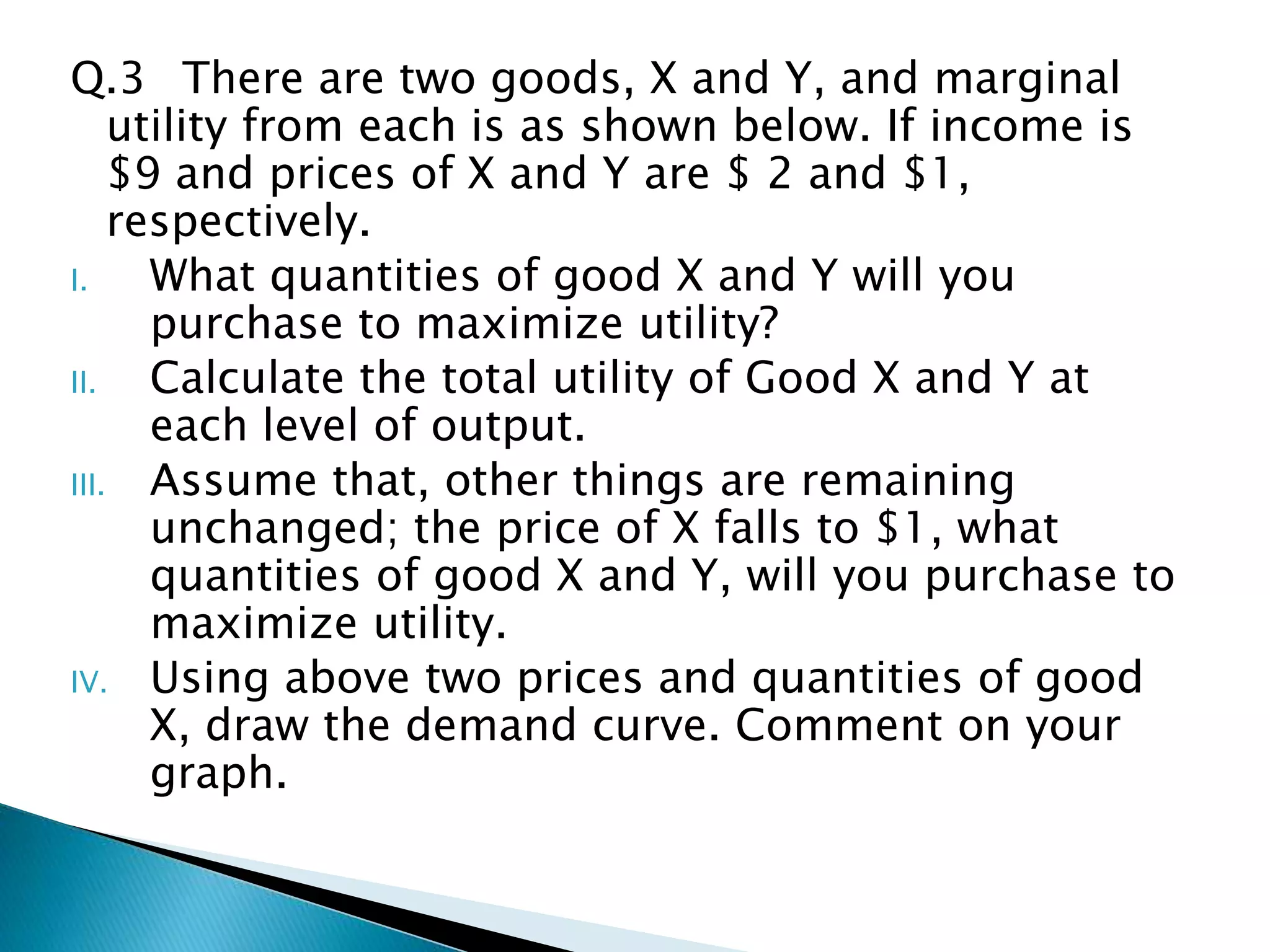 Algebraic representation of demand and supply | PPTX