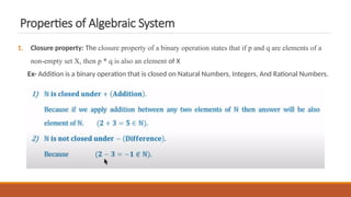 ALGEBRAIC STRUCTURES ASS second yearDBATU.pptx