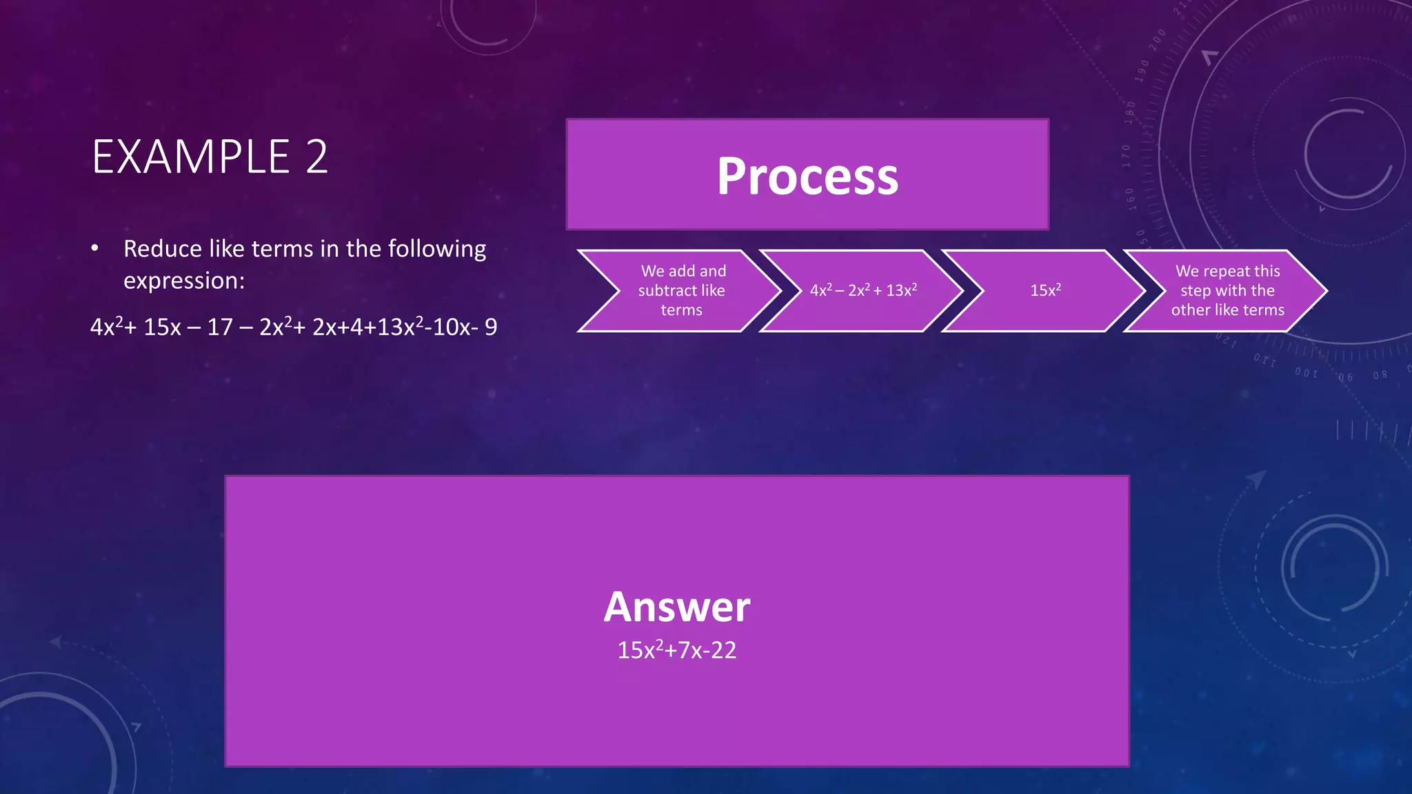 Algebraic terminology | PPTX