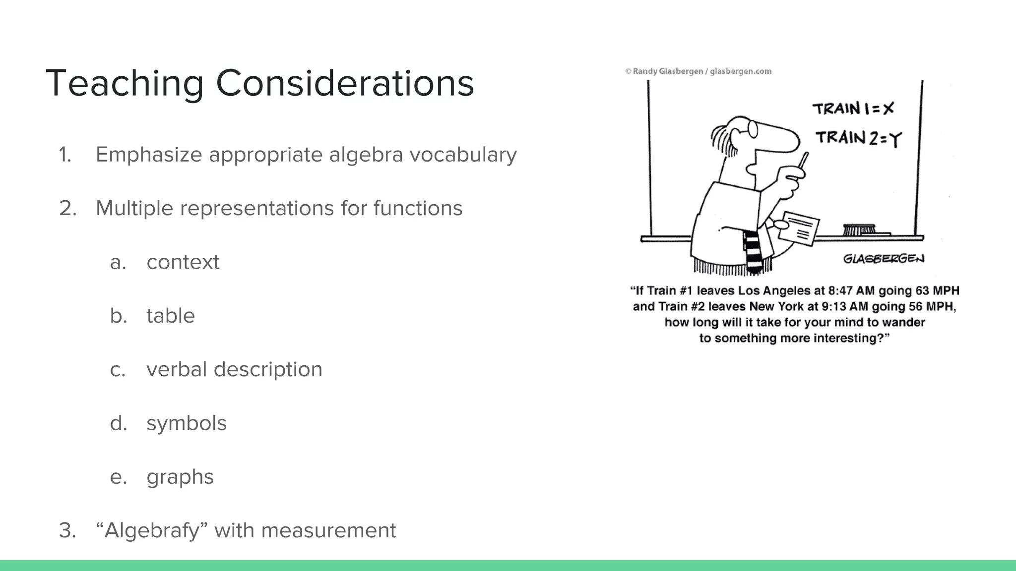 Algebraic thinking: generalizations, patterns and functions | PPTX
