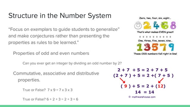 Algebraic thinking: generalizations, patterns and functions | PPTX ...