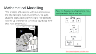 Algebraic thinking: generalizations, patterns and functions | PPTX