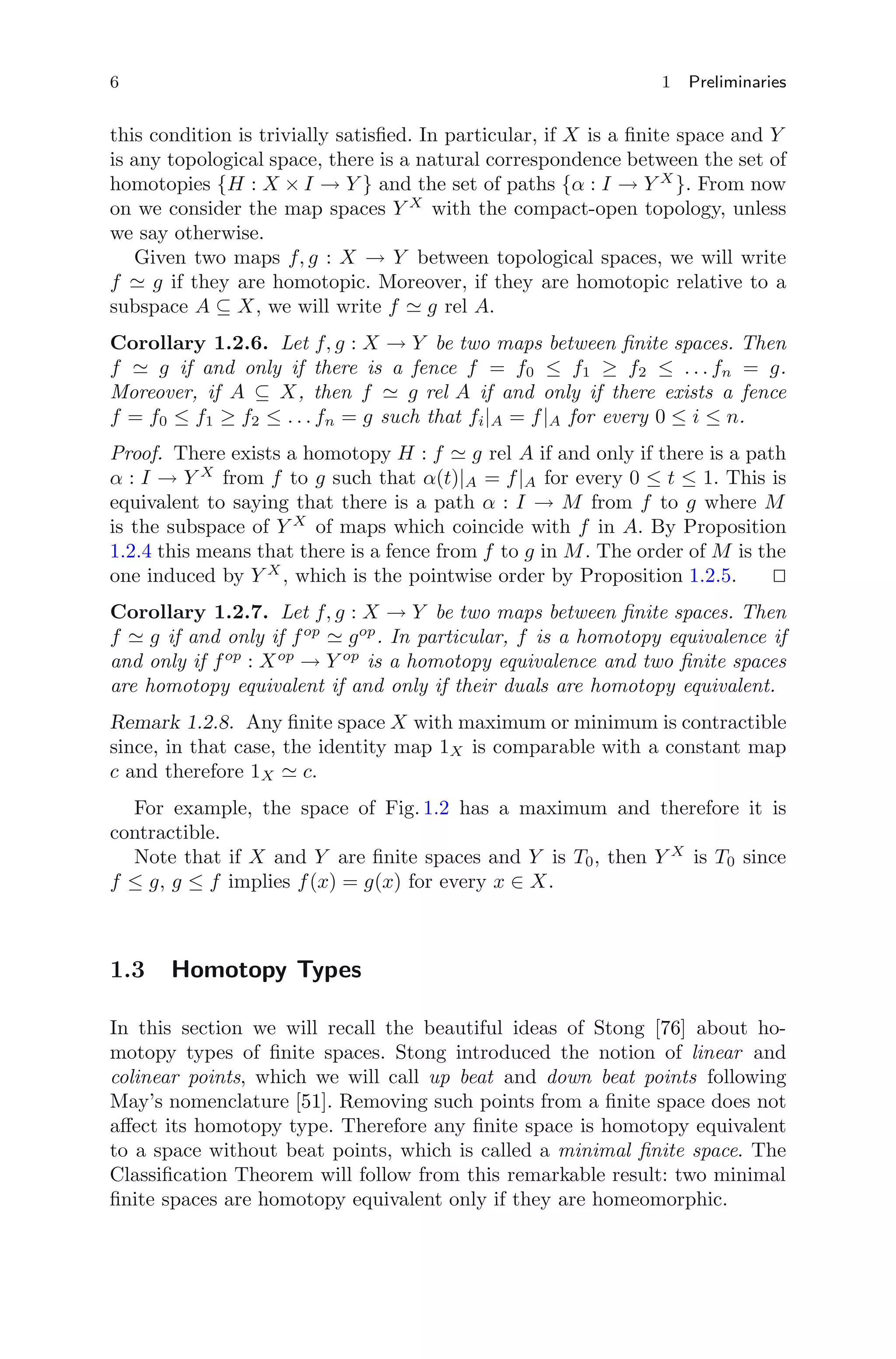Algebraic topology of finite topological spaces and applications | PDF | Maps & Navigation