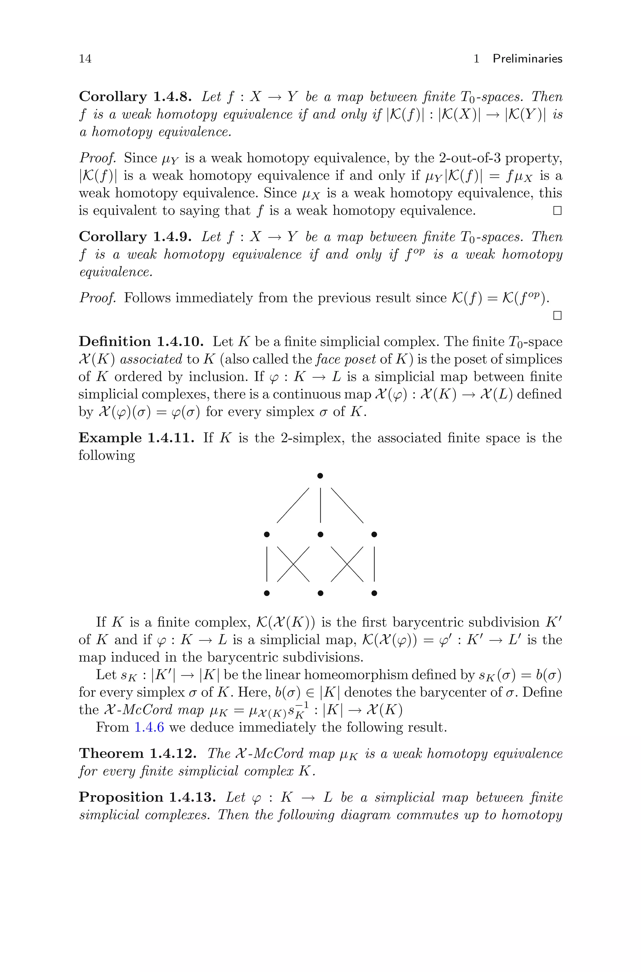 Algebraic topology of finite topological spaces and applications | PDF | Maps & Navigation