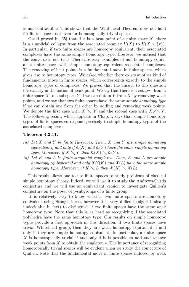 Algebraic topology of finite topological spaces and applications | PDF | Maps & Navigation